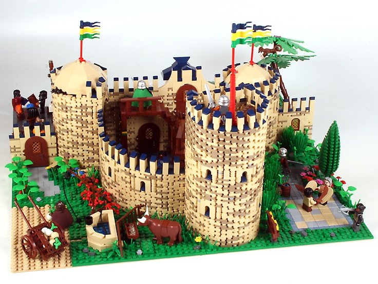 Enormes y Hermosos Castillos de LEGO - La Cueva del Lobo